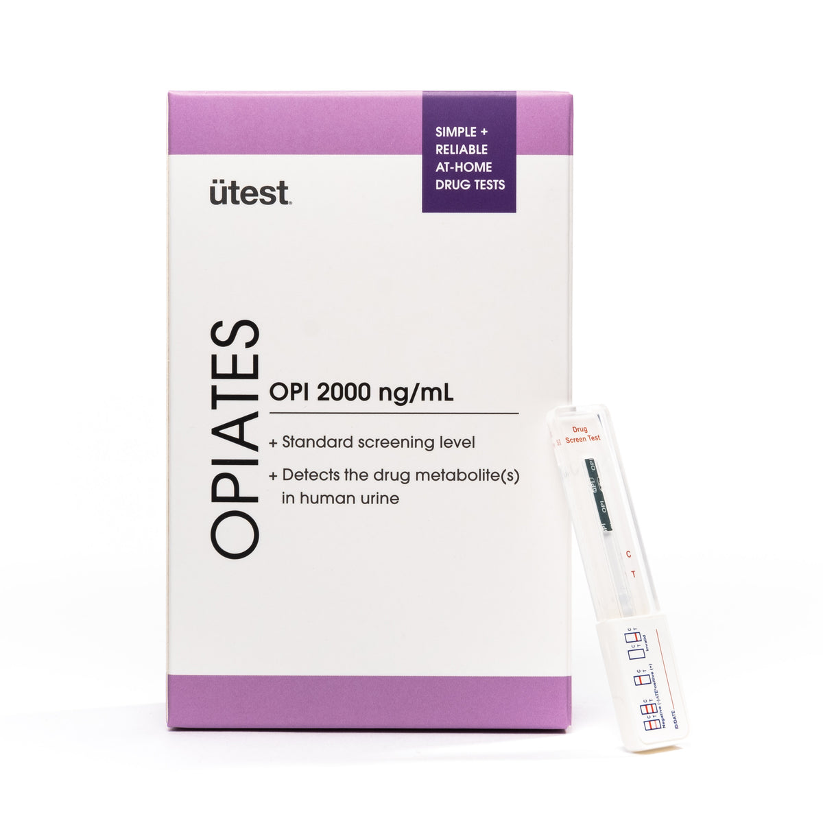 Opiates OPI 2000 ng/mL – Ütest Drug Testing